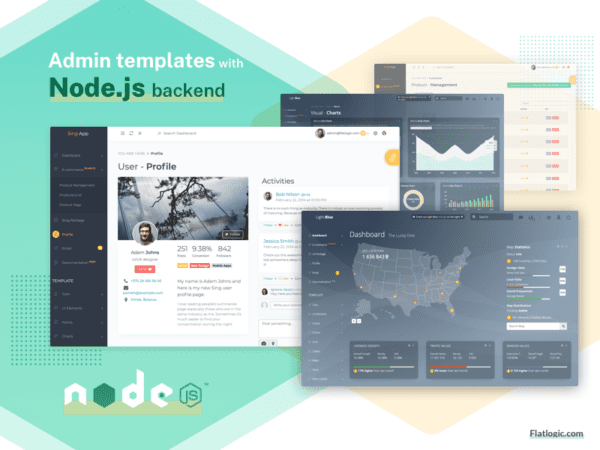 Top 7+ jQuery Free Admin Templates - Flatlogic Blog