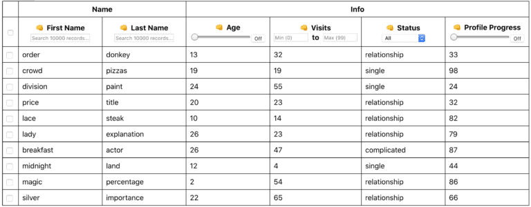 Top 19+ Remarkable JavaScript Table Libraries and Plugins - Flatlogic Blog