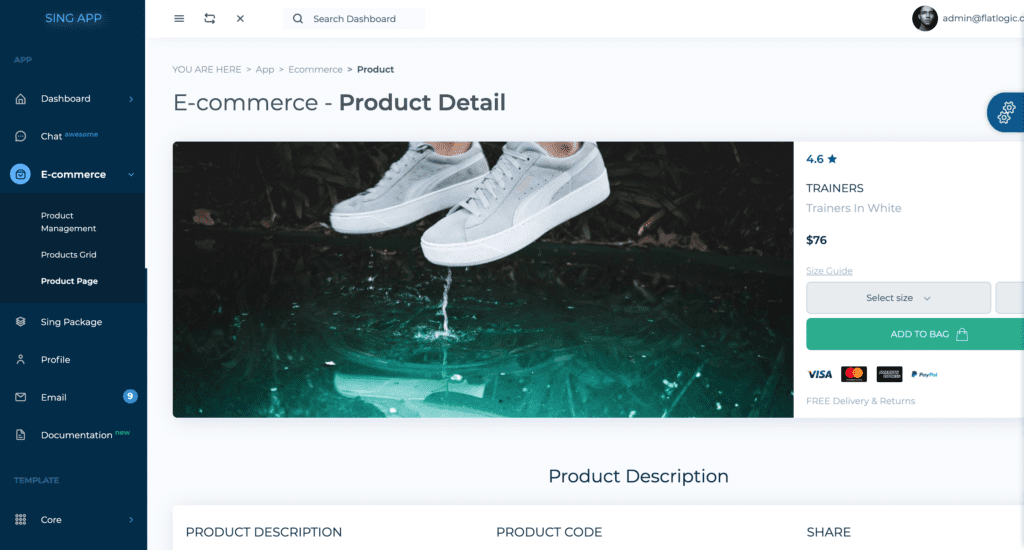 Sing App Vue Laravel Template Is Released Flatlogic Blog