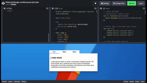 Javascript Tabs Save Space Examples Of Tabbed Widgets Flatlogic Blog