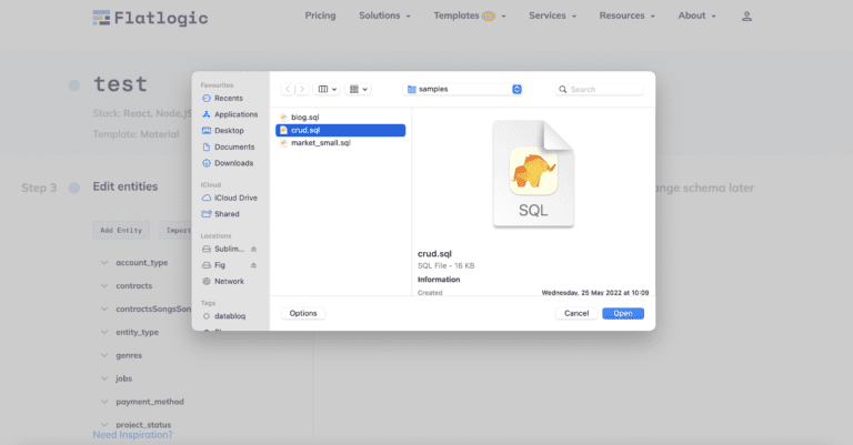 Generate Full Stack Web Apps Based On Database Schema Flatlogic Blog