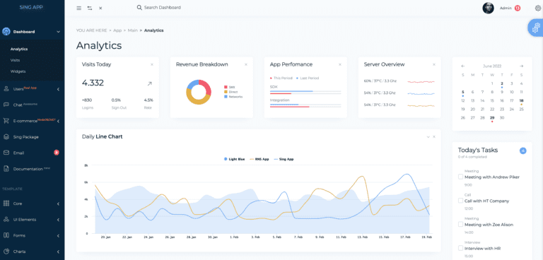 Sing App React and Light Blue React Admin templates Update - Flatlogic Blog Sing App React and Light Blue React Admin templates Update - Flatlogic Blog
