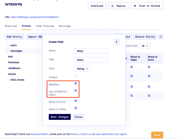 Introducing WYSIWYG editor for Flatlogic Platform - Flatlogic Blog