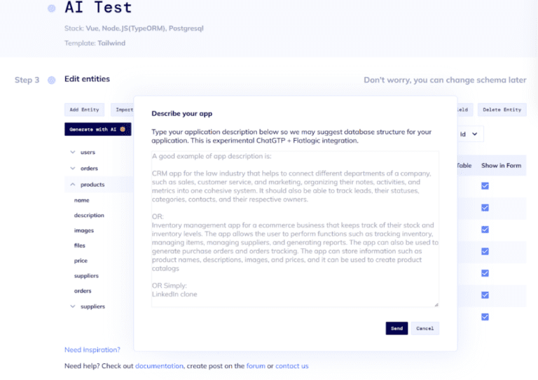 Chatgpt Flatlogic Generate Fully Functioning Web Apps Based On Description Flatlogic Blog