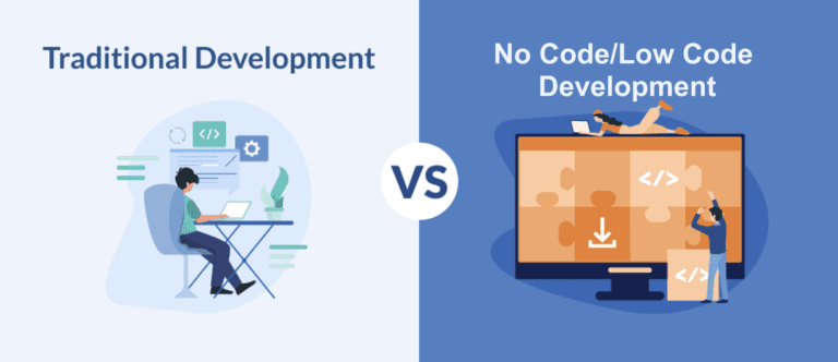No Code/Low Code Vs. Traditional Development - Flatlogic Blog