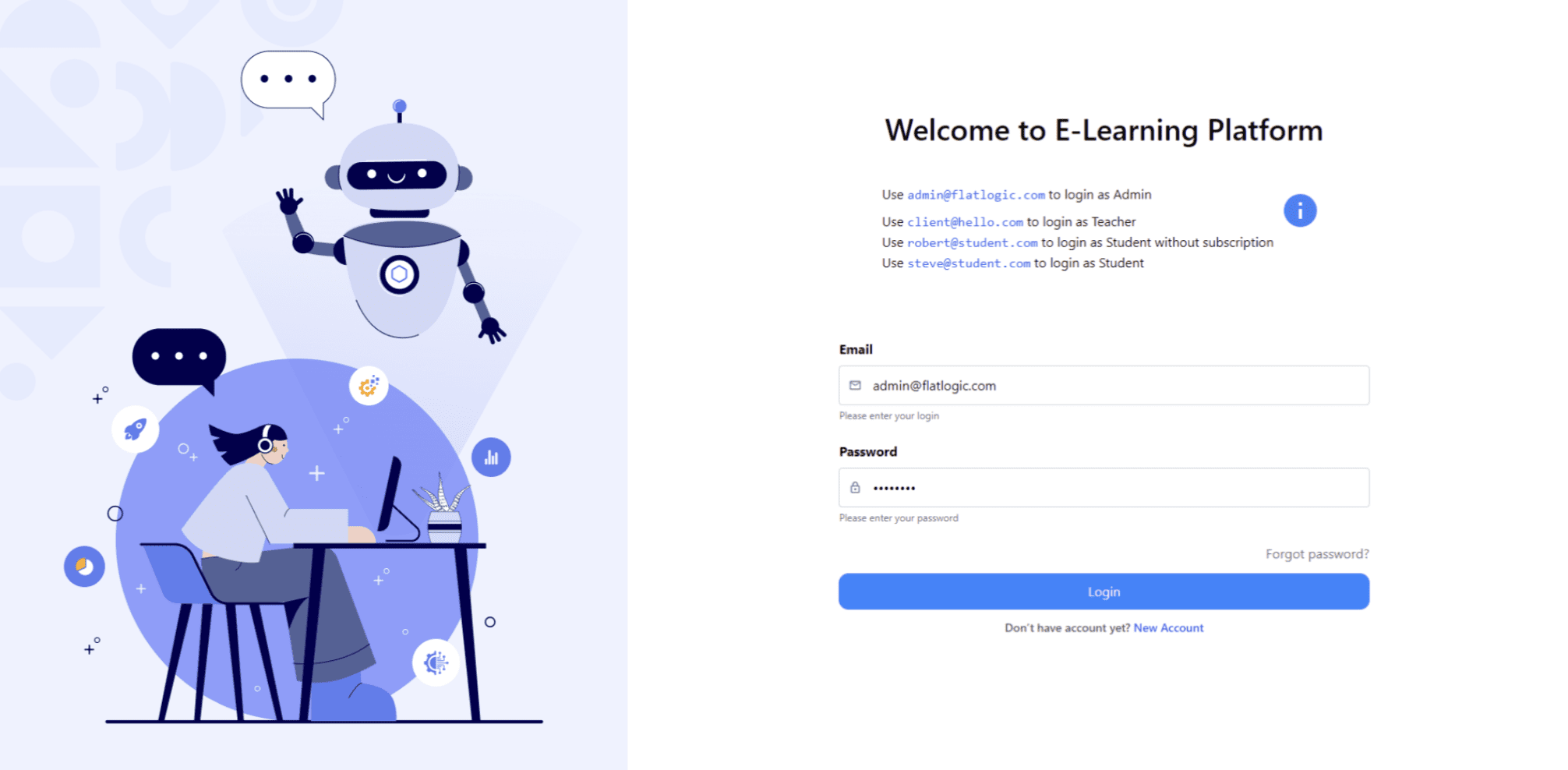 E-Learning SaaS Platform Built Using Flatlogic Generator - Flatlogic Blog